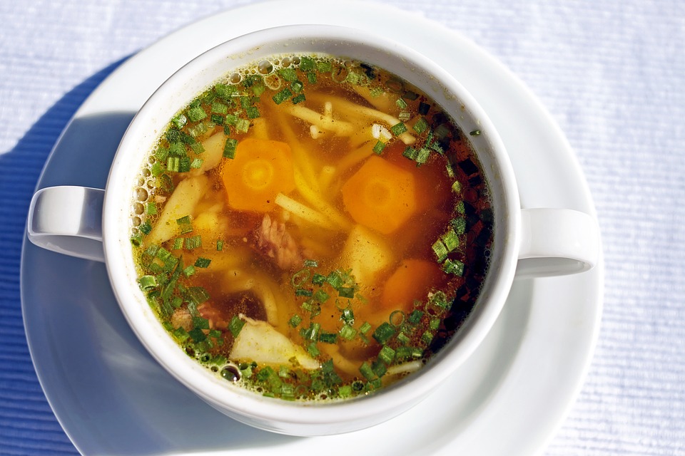 THE CHEMISTRY AND ECONOMY OF SOUP-MAKING